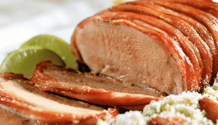 Lombo de Porco Com Bacon e Farofa Super Suculento Faça Hoje